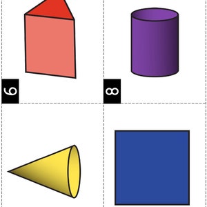 Write the Room Kindergarten Activity | 2D & 3D Shapes - Etsy