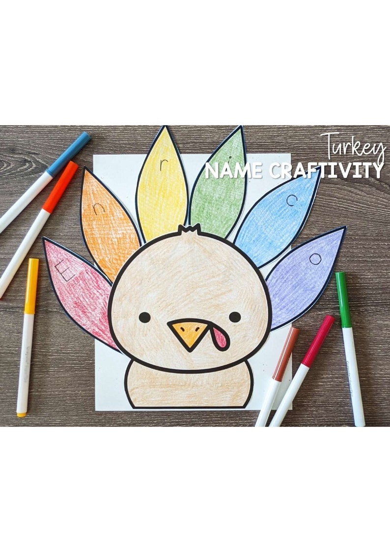 Editable Names – November Activities for Kindergarten - Etsy