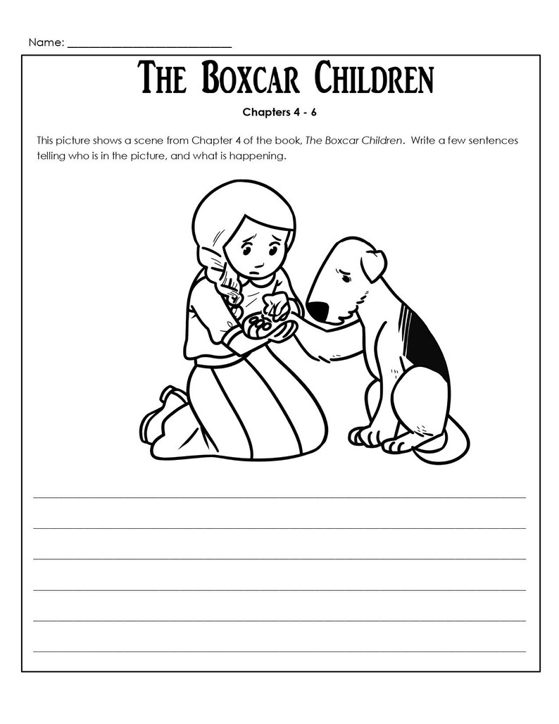 The Boxcar Children Worksheets - Etsy