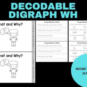 Decodable Digraphs - WH - Etsy