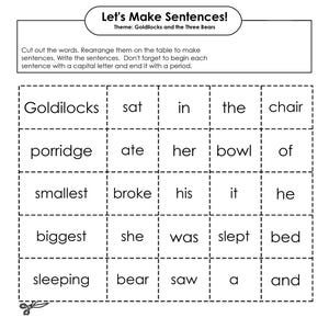 Fairy Tale Math and Literacy Pack - Etsy