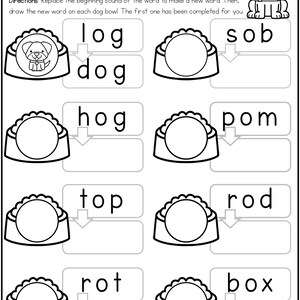 Decodables – Short Vowel O - Etsy