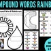 Compound Words Rainbow Craft - Etsy