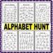 Alphabet Hunt | Letter Recognition Activity - Etsy