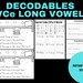 Decodables – Cvce Long Vowel O - Etsy
