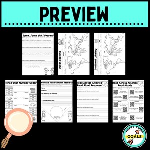 March Math and ELA Worksheet Activities for Second Grade - Etsy
