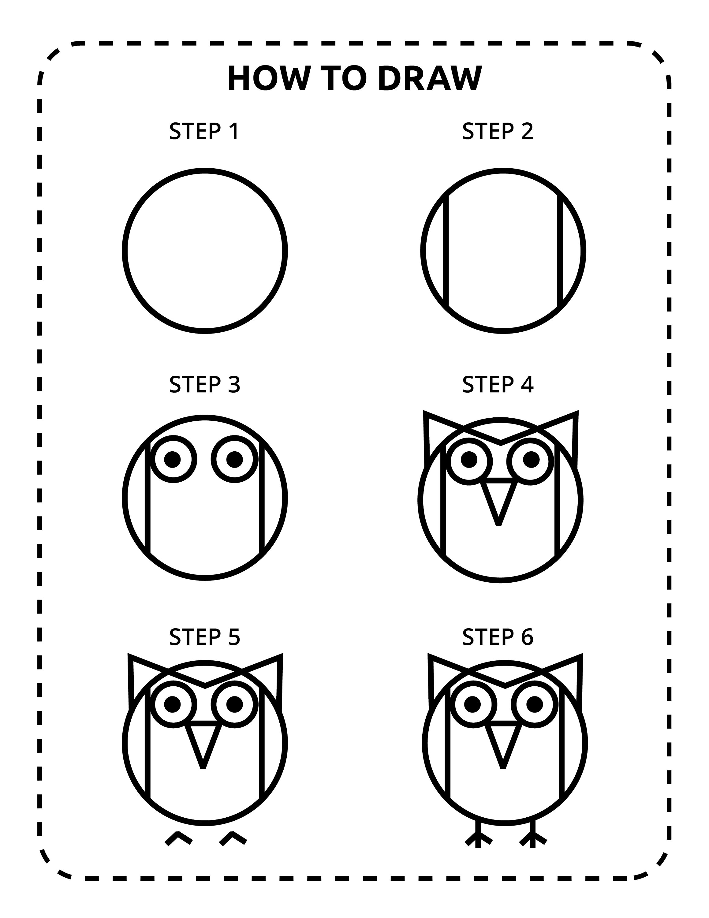 How to Draw Animals - for Kids - Etsy