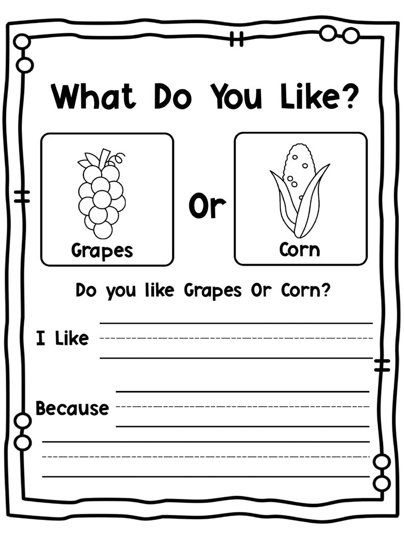 Opinion Writing Pack | No-prep Worksheets - Etsy