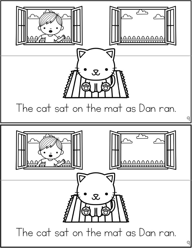 Decodables – Short Vowel A - Phonological Awareness Activities - Etsy