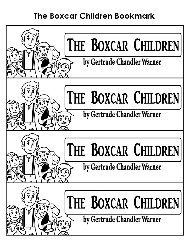 The Boxcar Children Worksheets - Etsy