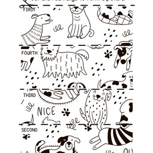 Ordinal Numbers Worksheets - Etsy