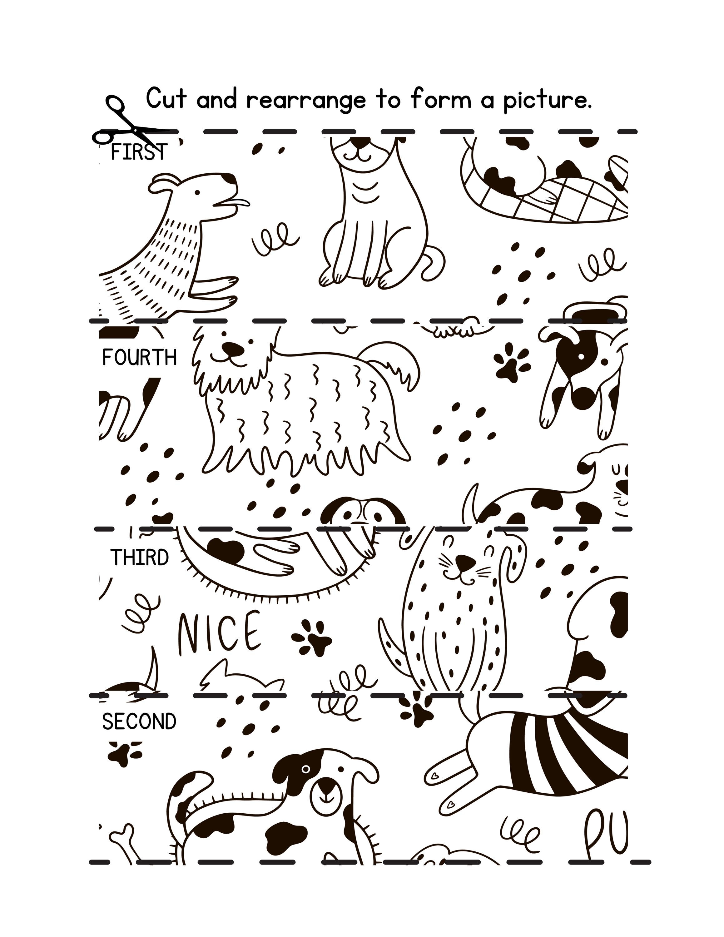 Ordinal Numbers Worksheets - Etsy