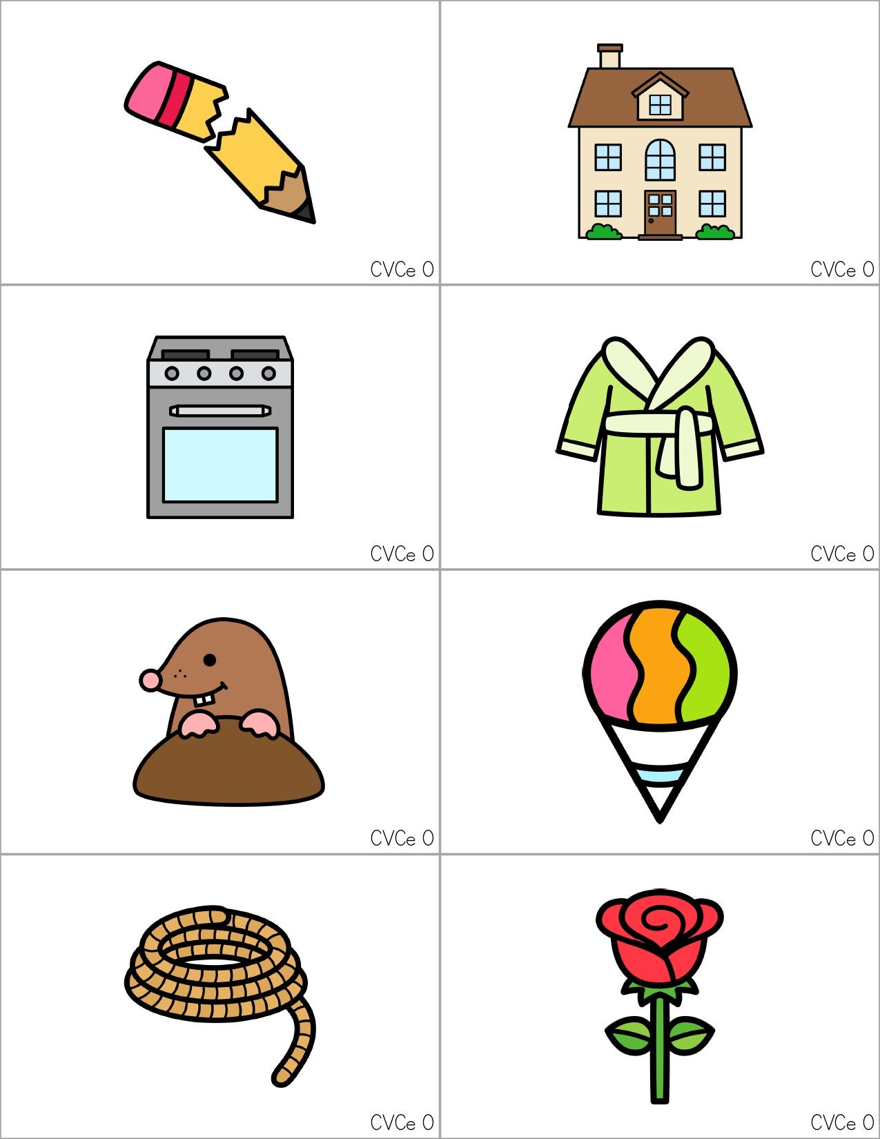 Decodables – Cvce Long Vowel O - Etsy