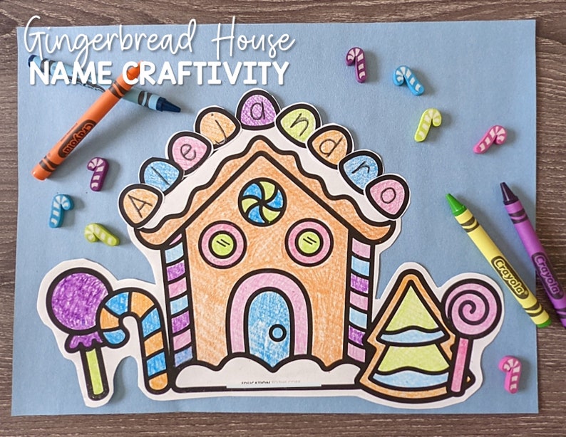 Editable Names – December Activities for Kindergarten - Etsy