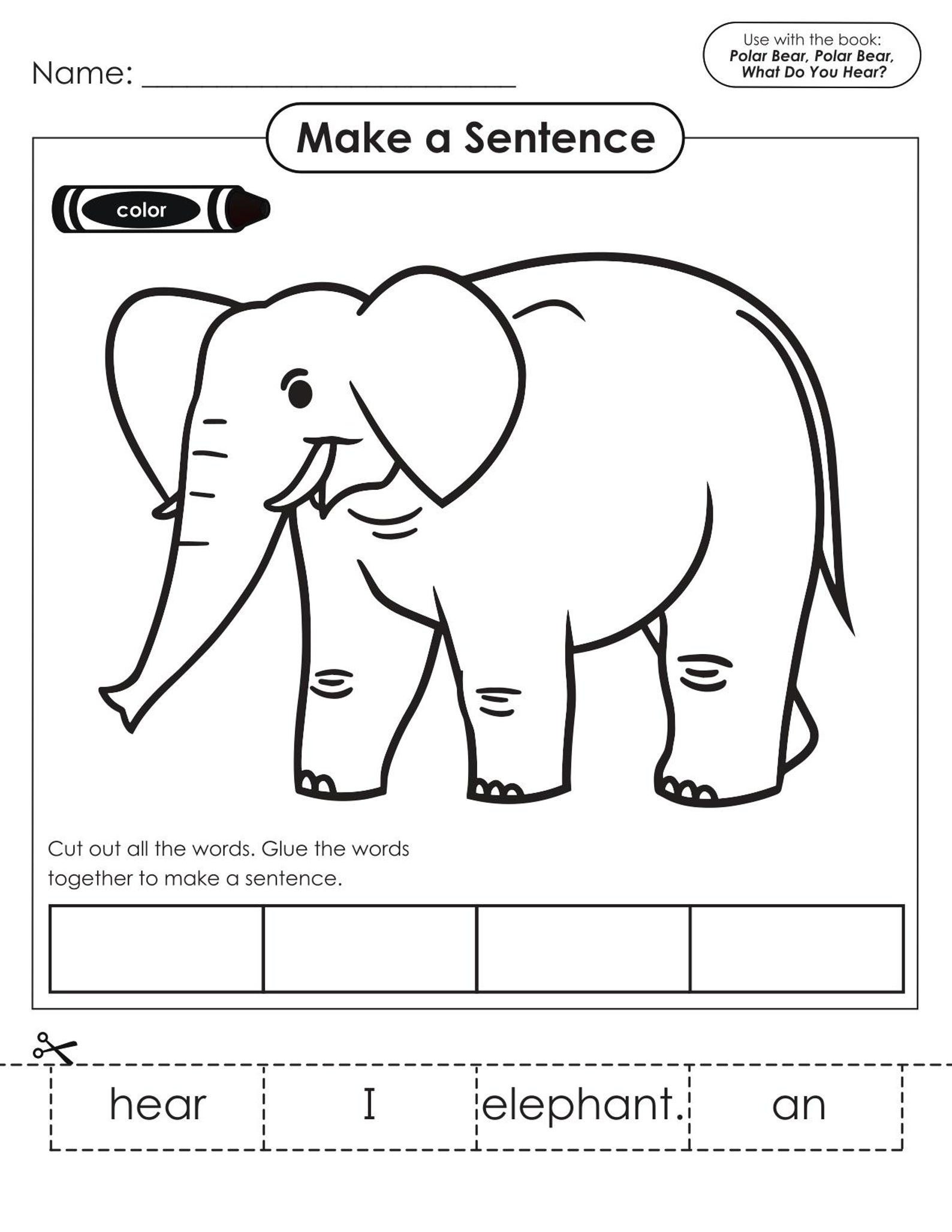 Polar Bear, Polar Bear, What Do You See? | Activity Packet - Etsy