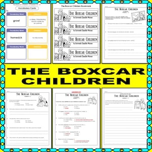 The Boxcar Children Worksheets - Etsy