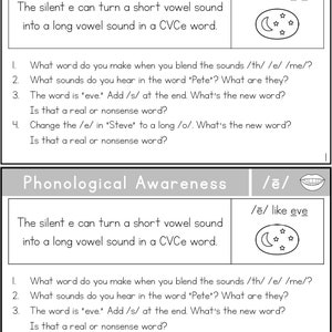 Decodables – Cvce Long Vowel E - Etsy