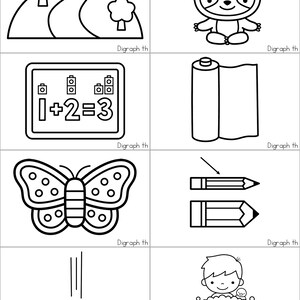 Decodables - Digraph TH - Etsy