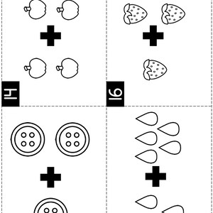 Write the Room Kindergarten Activity | Addition to 10 - Etsy