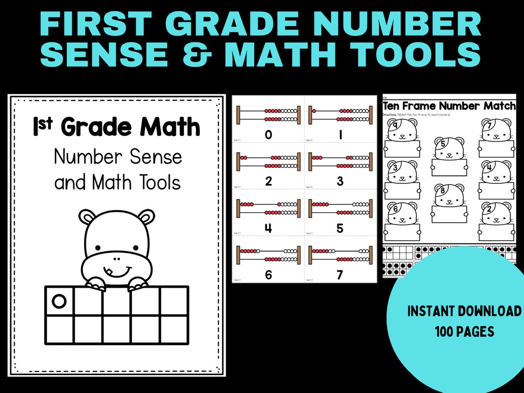 Number Sense and Math Tools - Etsy