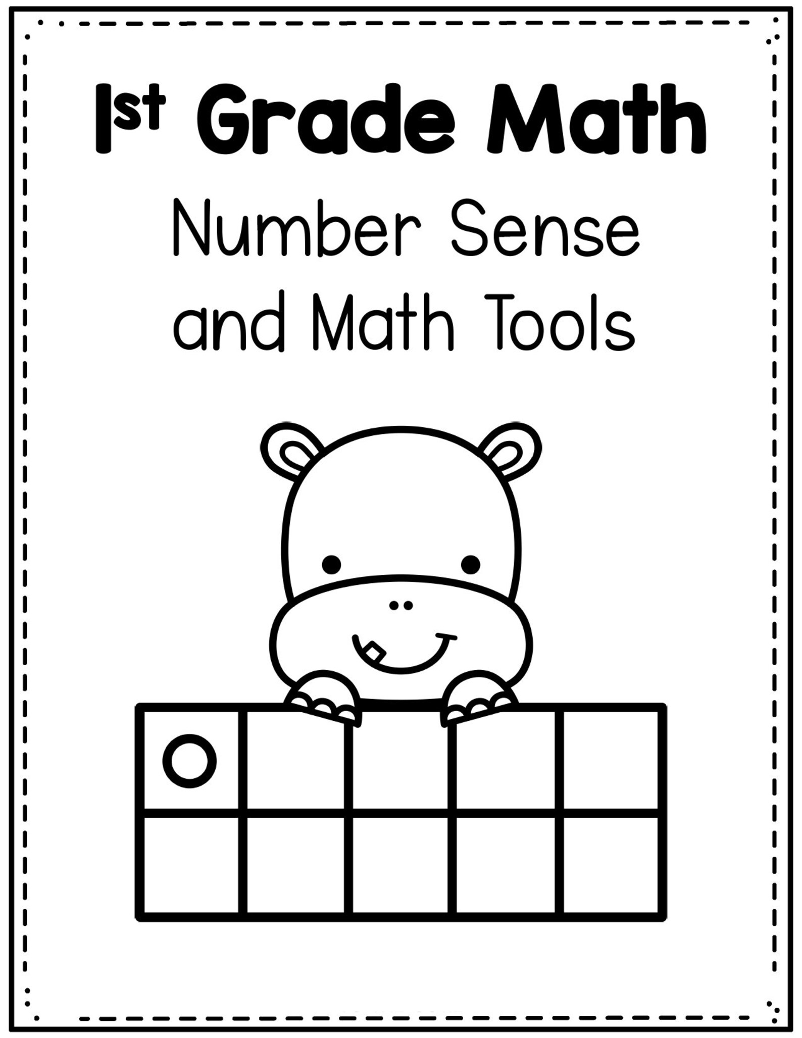 Number Sense and Math Tools - Etsy