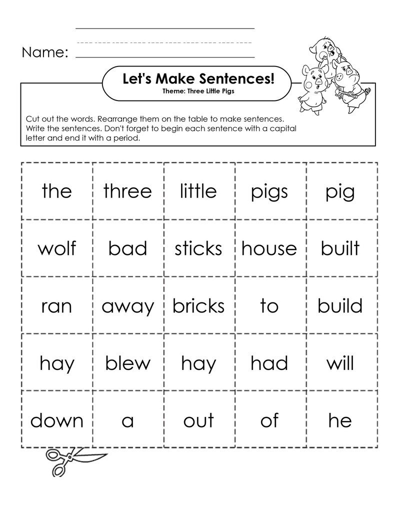 Fairy Tale Math and Literacy Pack - Etsy