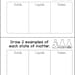 States of Matter Printable Booklets - Etsy