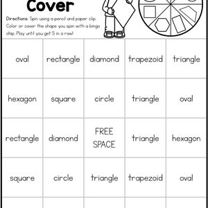 Geometry Worksheets | Second Grade Math - Etsy