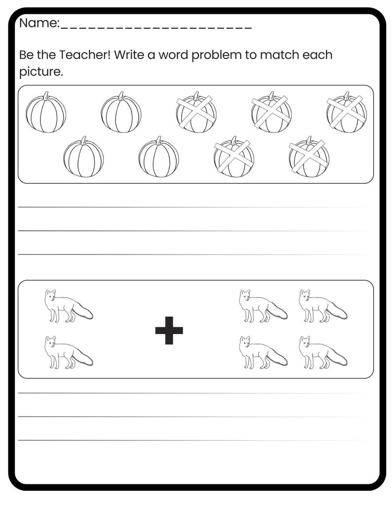 Fall Activity Pack | Math, Ela, Science, Autumn Printables - Etsy