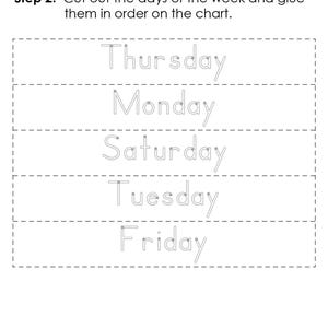 Calendar Skills and Worksheets for Students - Etsy