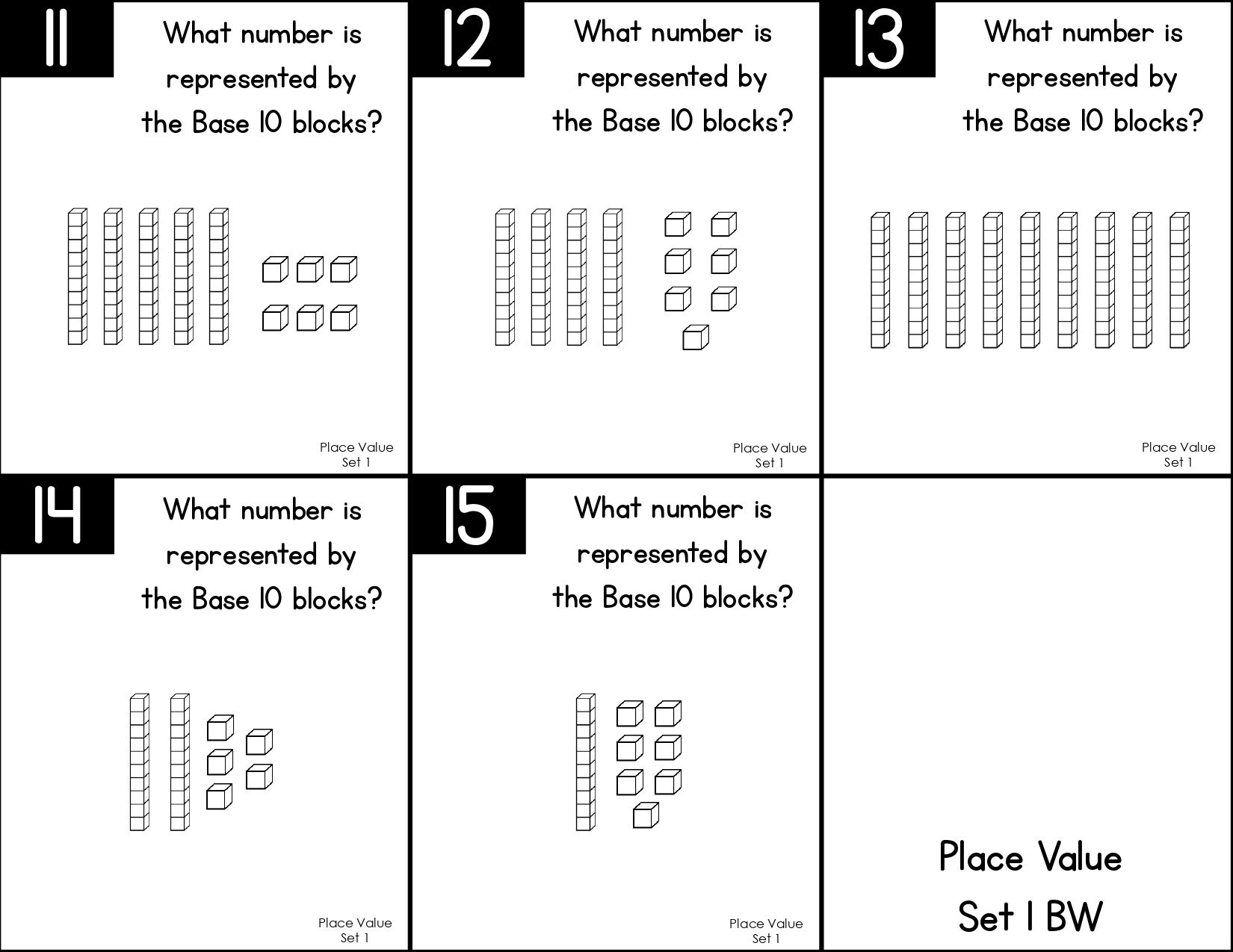 Write the Room First Grade Activity | Place Value - Etsy