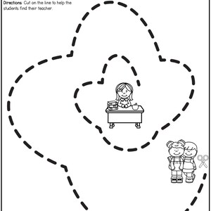 September Math and ELA Worksheet Activities for Kindergarten - Etsy