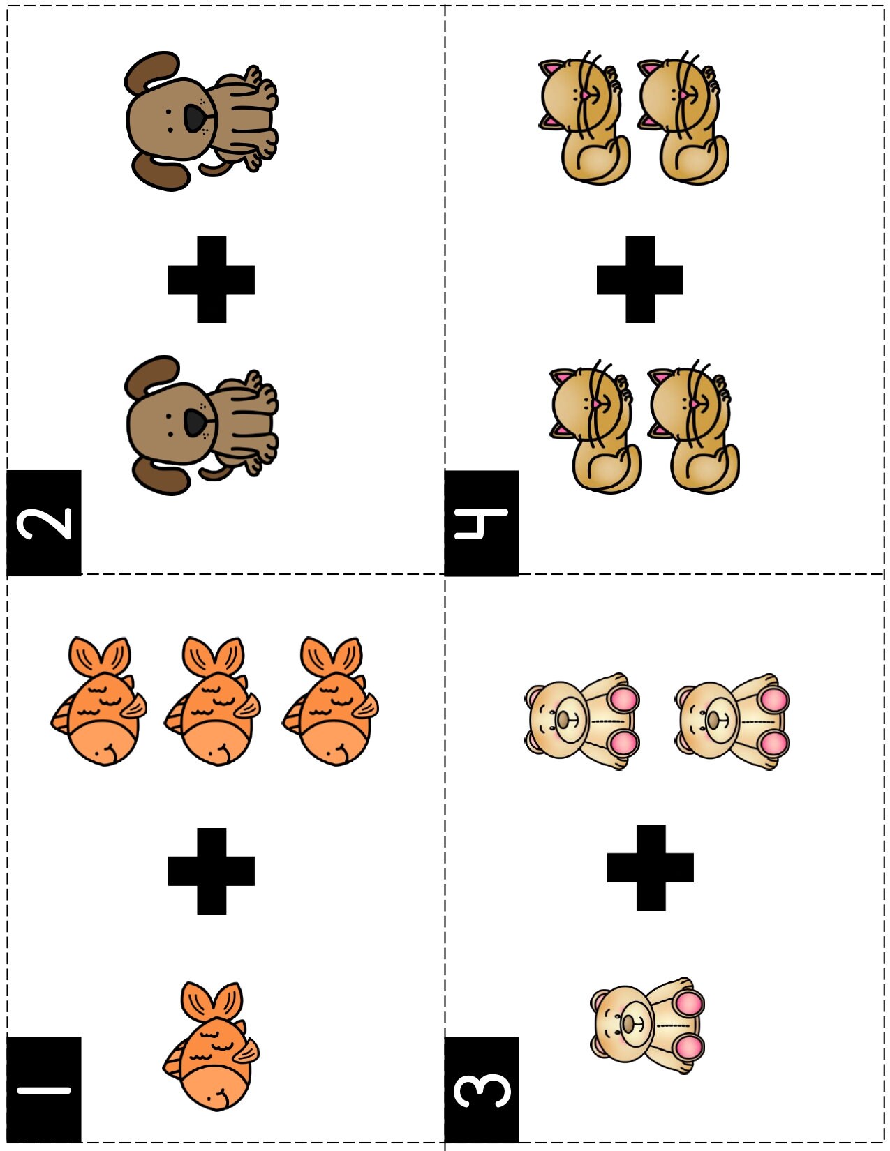 Write the Room Kindergarten Activity | Addition to 10 - Etsy