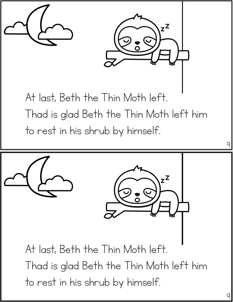 Decodables - Digraph TH - Etsy