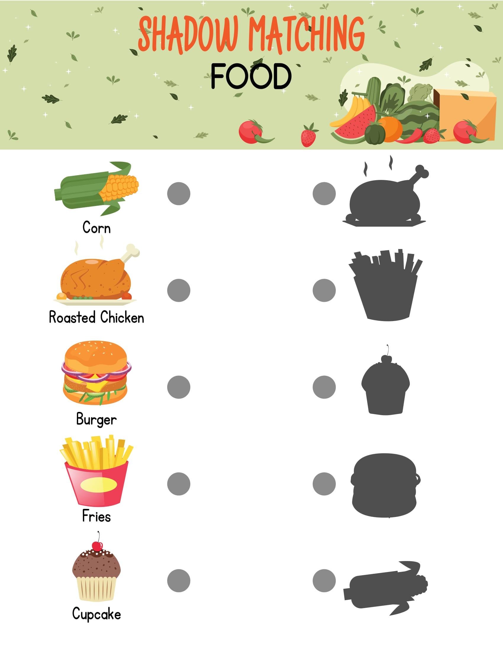 Shadow Matching Activity for Special Education and Autism - Etsy