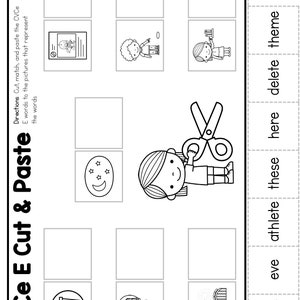 Decodables – Cvce Long Vowel E - Etsy