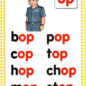 Phonics Patterns Printables - Etsy