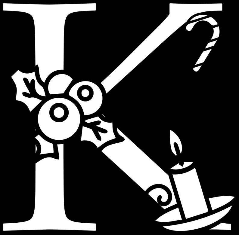 Christmas Coloring Letters - Etsy