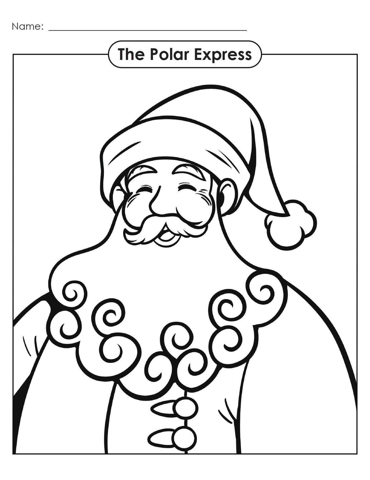 Polar Express Activity Pack | Christmas Worksheets - Etsy