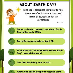Earth Day Unit for Kindergarten - Etsy