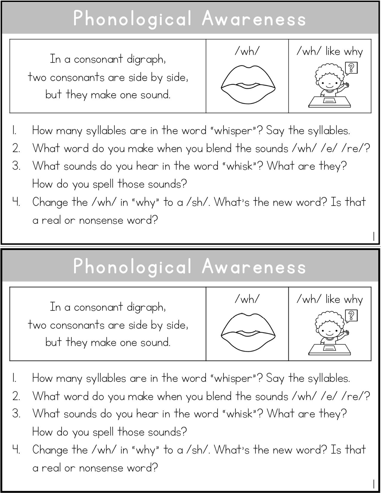 Decodable Digraphs - WH - Etsy