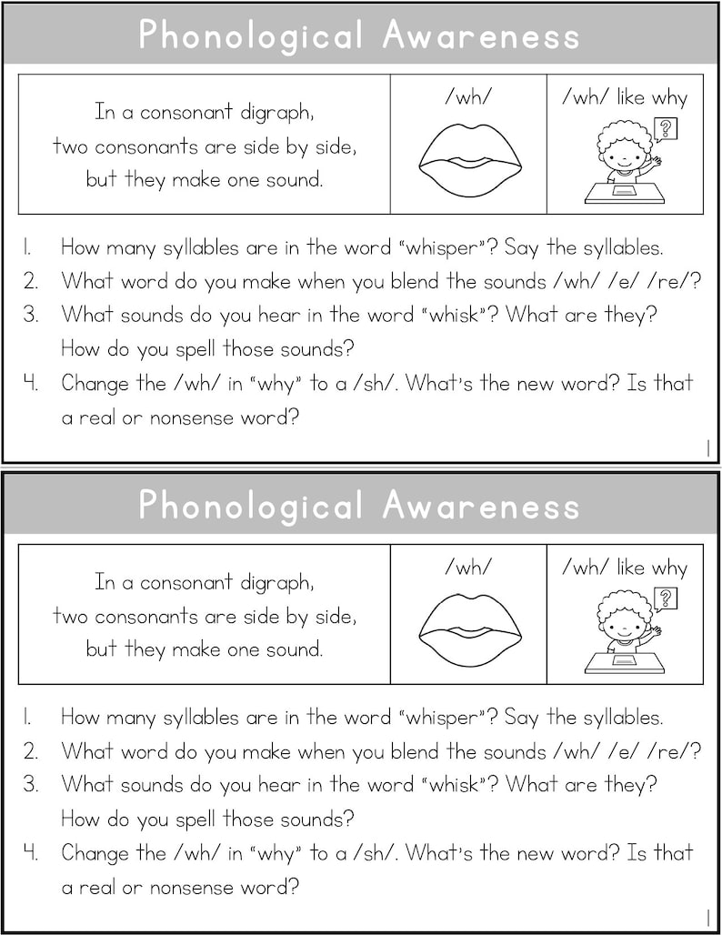 Decodable Digraphs - WH - Etsy