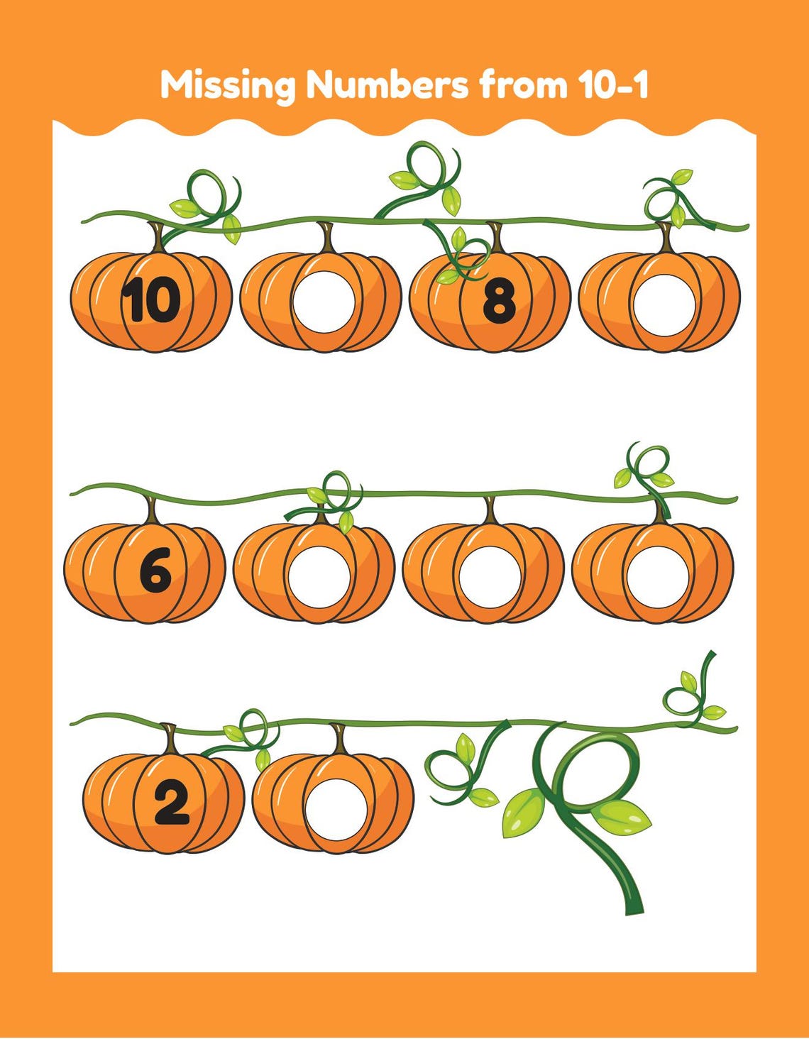 Counting Backwards Worksheets | Numbers 1–100 Printable | Kindergarten ...