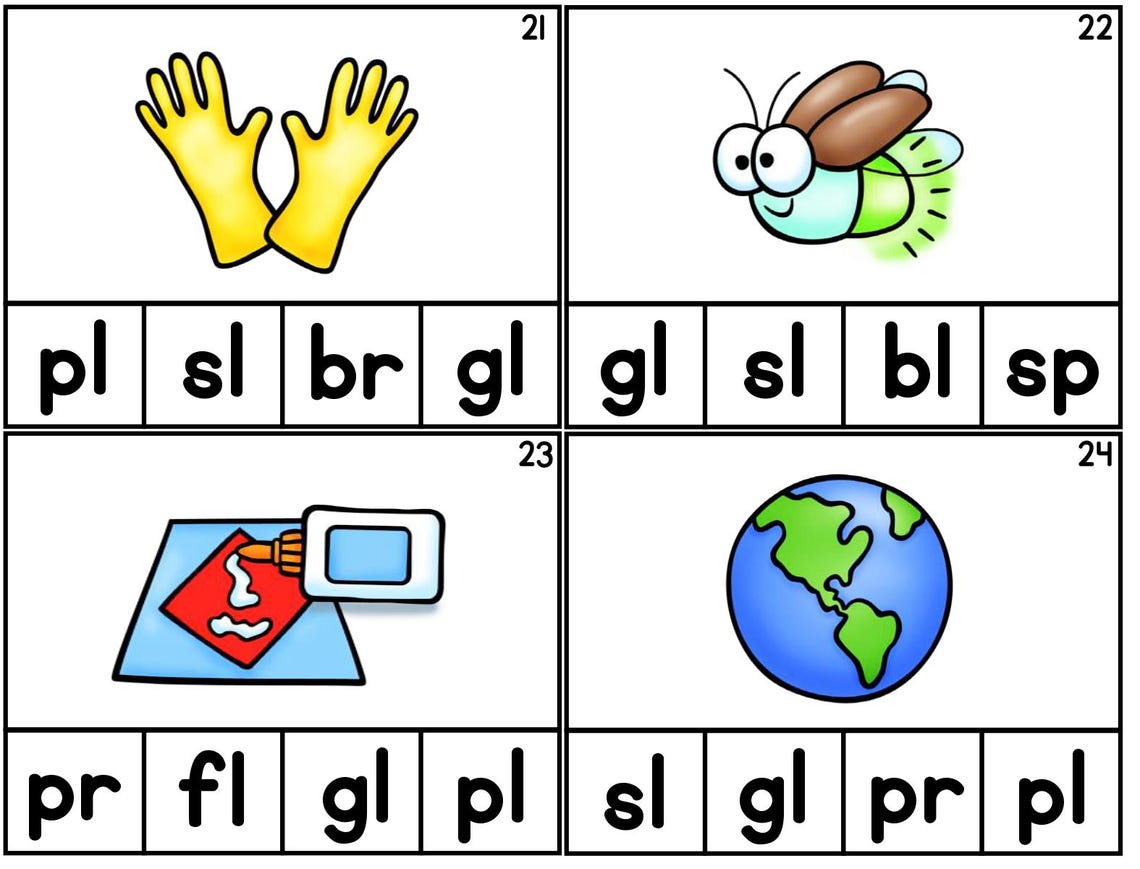 Clip a Blend Literacy Centers - Etsy