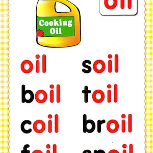 Phonics Patterns Printables - Etsy