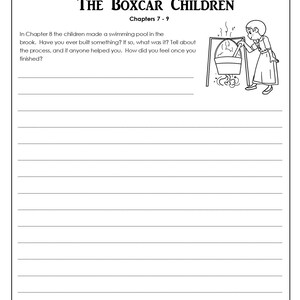The Boxcar Children Worksheets - Etsy