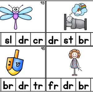 Clip a Blend Literacy Centers - Etsy