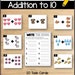 Write the Room Kindergarten Activity | Addition to 10 - Etsy