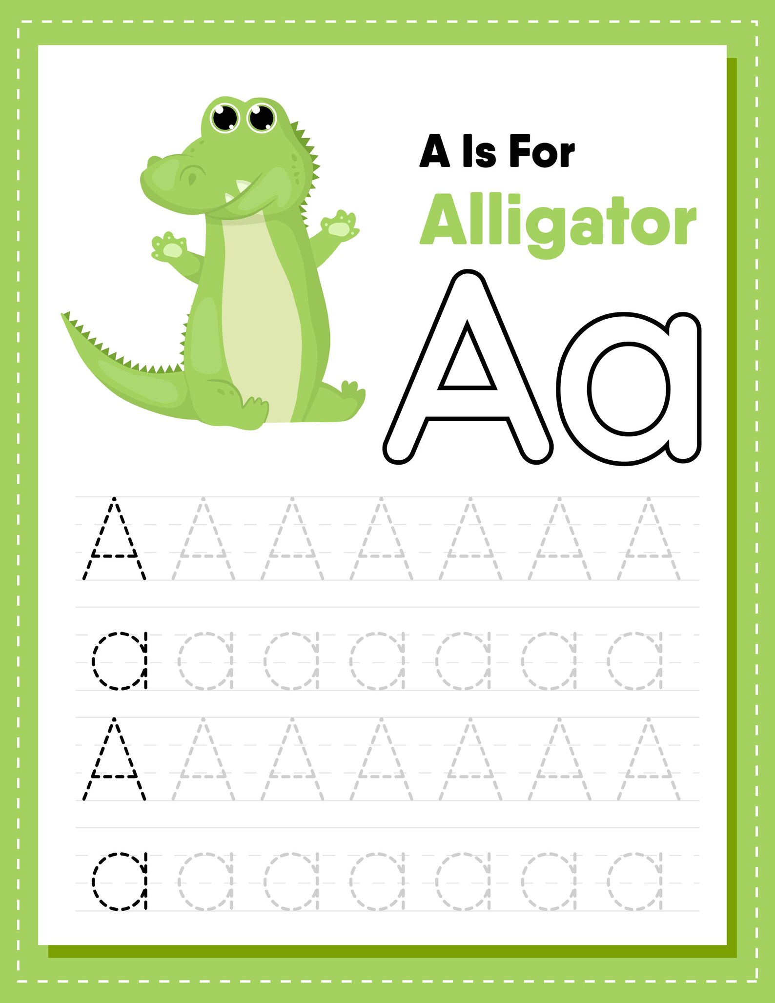 Animal Alphabet Tracing Worksheets for Kids - Etsy