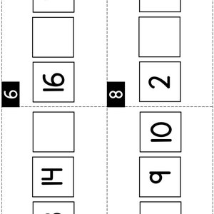 Write the Room Kindergarten Activity | Missing Number - Etsy